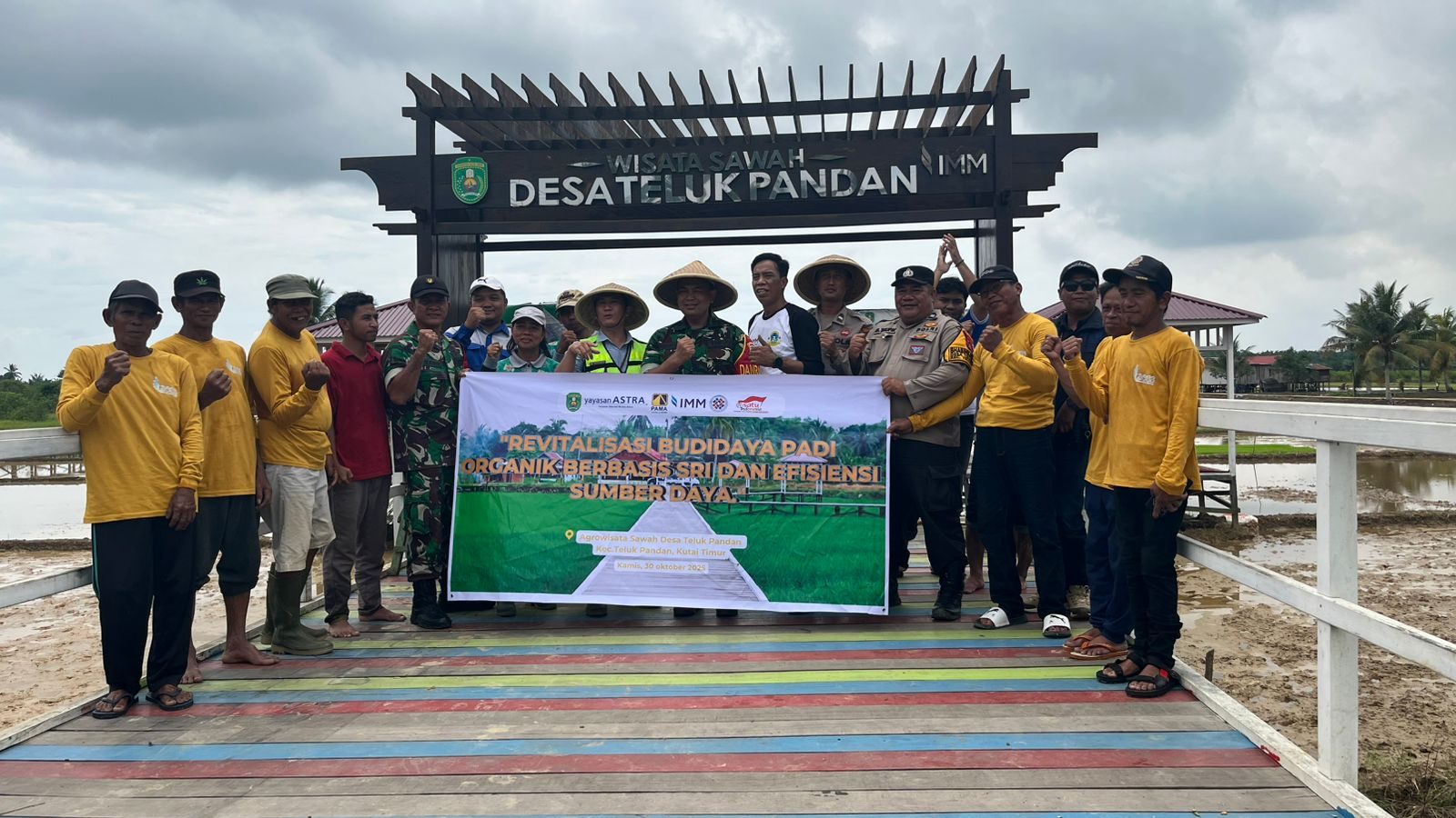 Desa Teluk Pandan Jadi Destinasi Wisata Sawah Unggulan, Terapkan ...